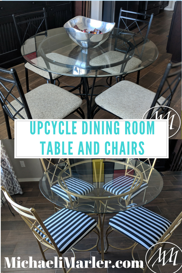 Before and After Photos: Dining Room Table and Chair Makeover ...