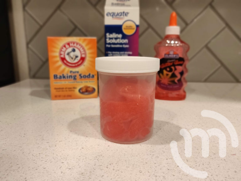 DIY Slime with Glitter Glue | Michaeli Marler