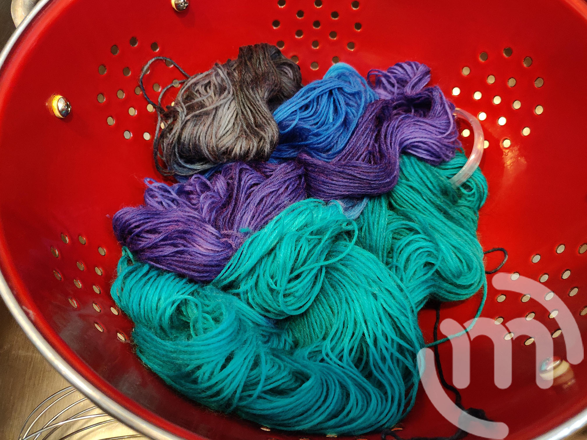 How To Dye Self-Striping Yarn | Michaeli Marler