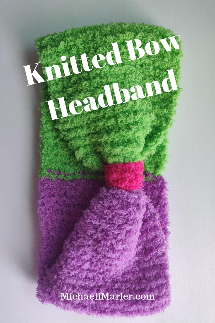 Knitted Bow Headband | Michaeli Marler